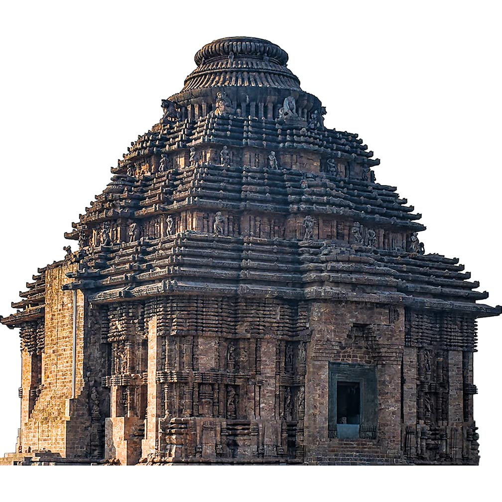 H13194 Konarka Sun Temple India Surya Historic Landmark Cardboard Cuto ...