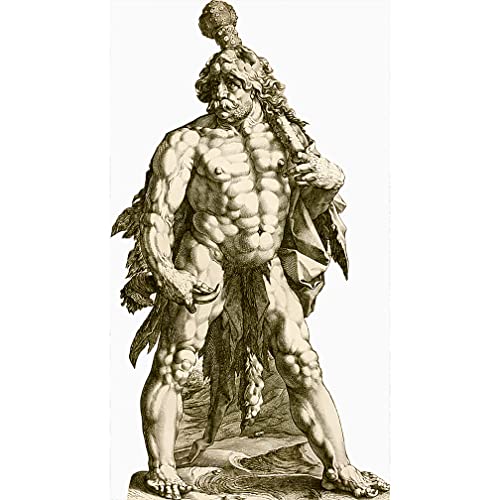 H79461 The Great Hercules Giant Greek Mythology Hero Goliath Cardboard ...