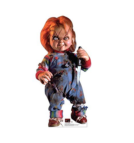 Advanced Graphics Chucky with Knife Life Size Cardboard Cutout Standup ...