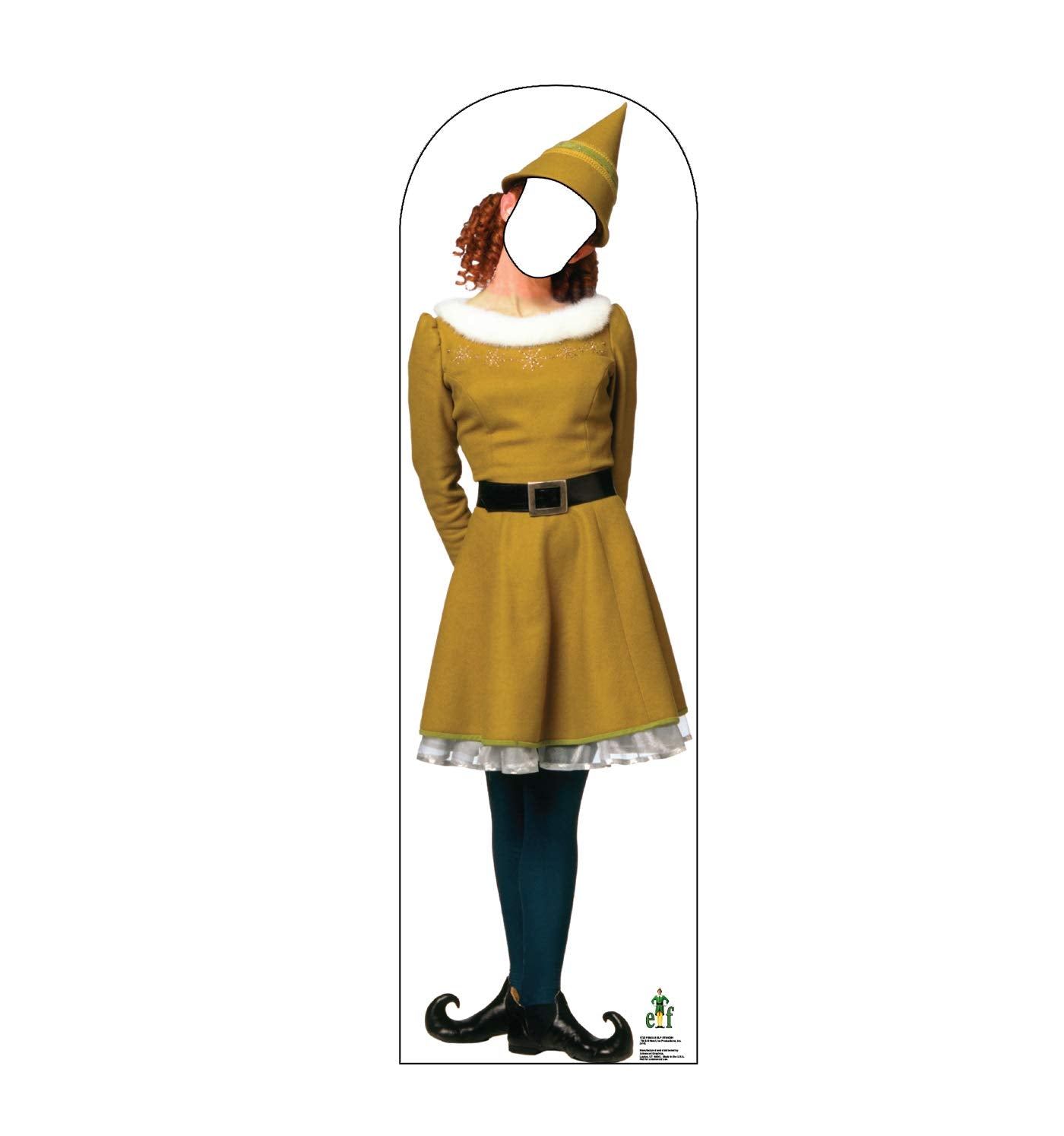 Advanced Graphics Female Elf Stand-in Life Size Cardboard Cutout Stand ...