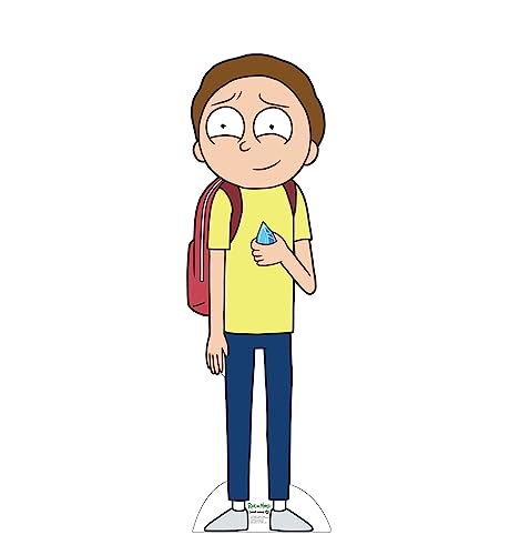 Advanced Graphics Morty Death Crystal Cardboard Cutout Standup - Rick ...