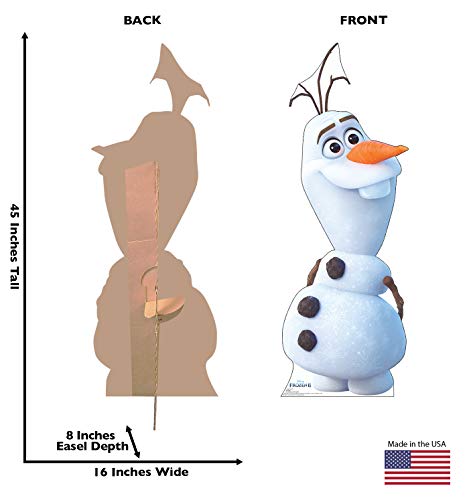 Advanced Graphics Olaf Life Size Cardboard Cutout Standup - Disney's F ...